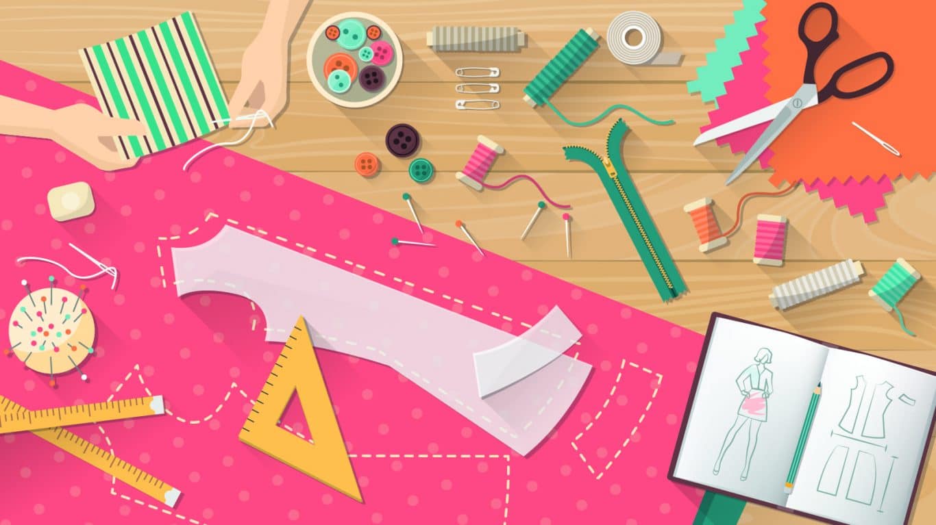 Curso corte e costura: como funciona o processo de modelagem de roupa?